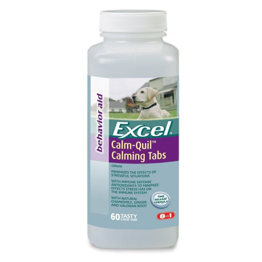 8 in 1 Excel Calming Tabs 60ct – Dog Supply Shop